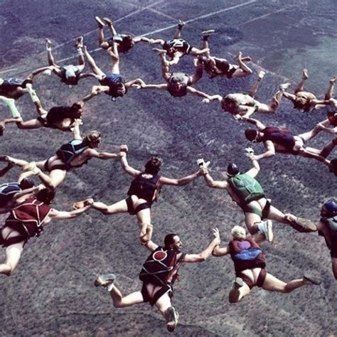 Naked Skydiving World Record For Charity