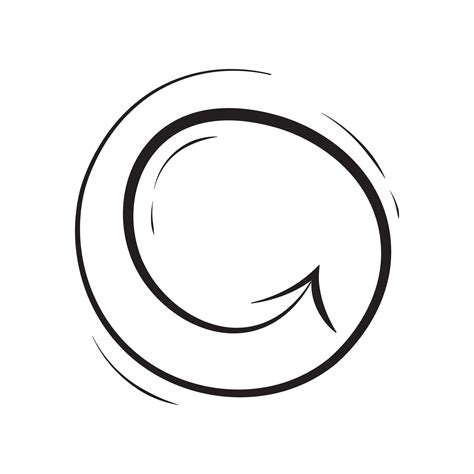 Arrow Handrawn Outline Style As 28046515 Png