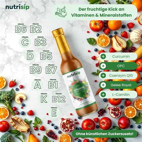 Nutrisip Das Mikronährstoffkonzentrat Mit 75 Wertvollen Zutaten
