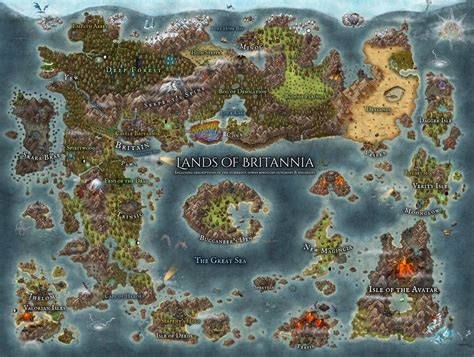 Britannia Player Map Old By Rwgosse On Deviantart