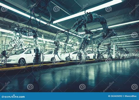 Splendid Ai Generated Image Advance High Tech Assembly Plant Scenic