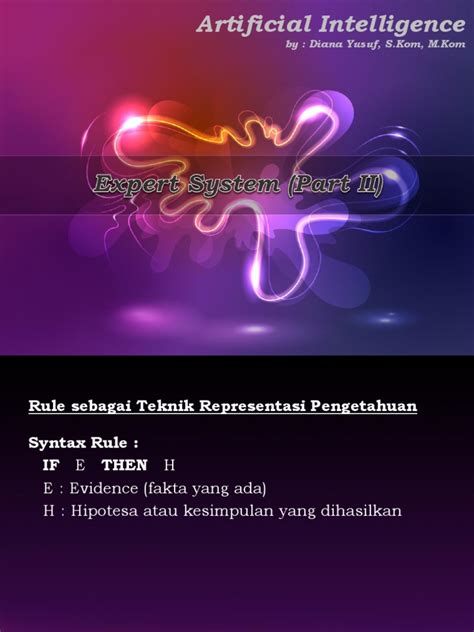 07expert System Part 2 Pdf