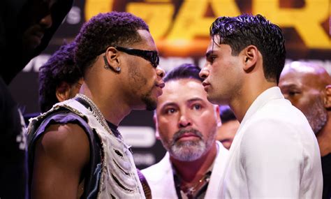 Ryan Garcias Dad Accused Of Racism Devin Haney Vows To Knock Out Son