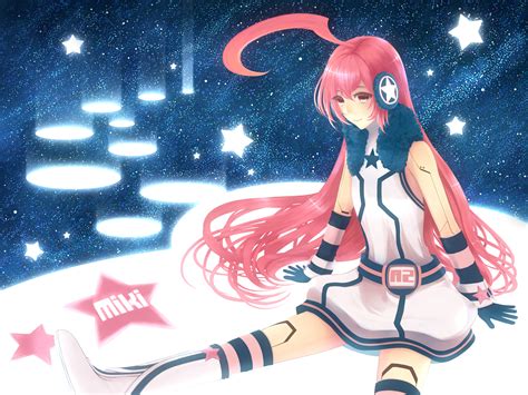 Miki Vocaloid Wallpaper Miss Miki Her New Design Is Wonderful