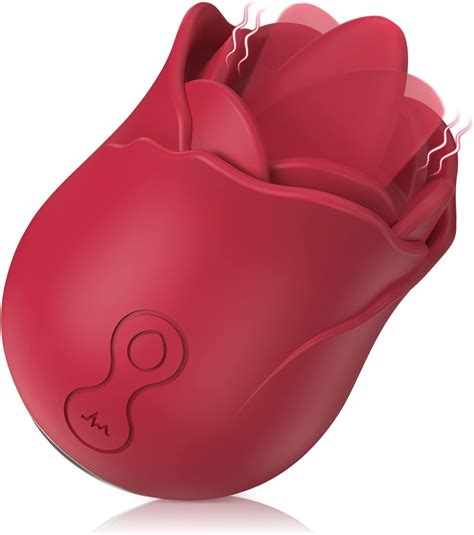 Rose Toy Vibrator For Women With 10 Vibrating Pleasure For