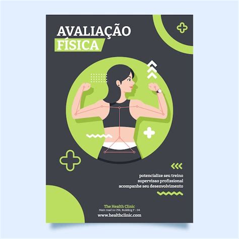 Free Vector Physical Assessment Poster Template
