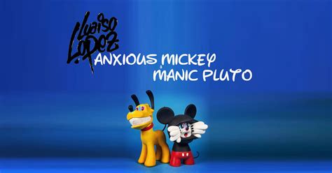 Anxious Mickey And Manic Pluto By Luaiso Lopez The Toy Chronicle