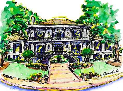 Phi Mu At Uga Jamie Calkin Art