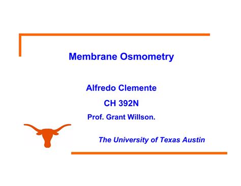Membrane Osmometrypdf