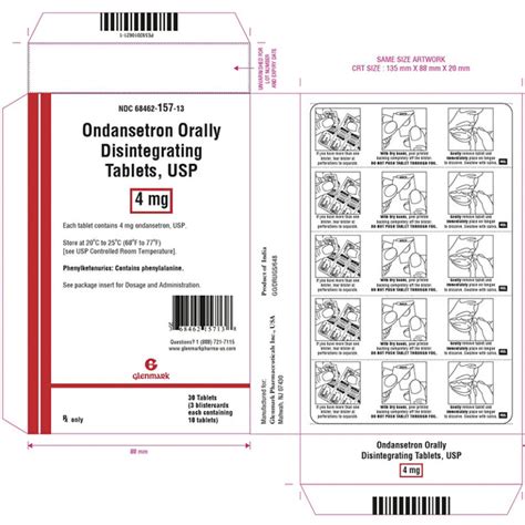 Ondansetron Orally Disintegrating Tablets Odt 4mg Tablets Penn