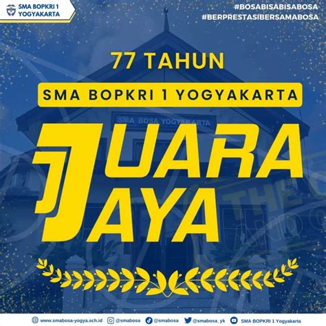 Rangkaian Kegiatan 77 Tahun Sma Bosa Yogyakarta Rangkaian Kegiatan 77 Tahun Sma Bosa Yogyakarta