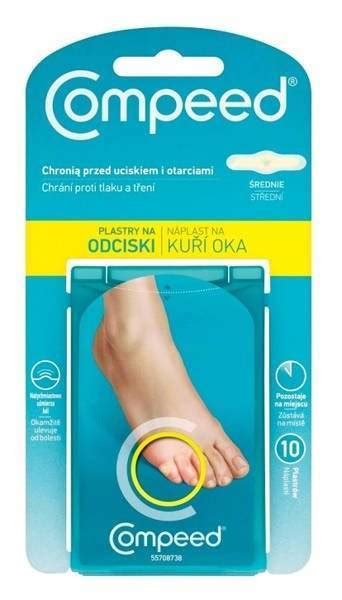 Compeed Corn Plaster Patches Bring Immediate Relief Medium 10pcs