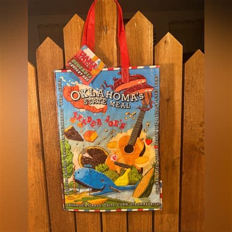 Trader Joes Bags Nwt Trader Joes Oklahomas State Meal Tote Bag