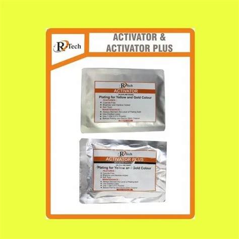 Alkaline Base Activator Plus Plating Solution Packaging Type Pouch