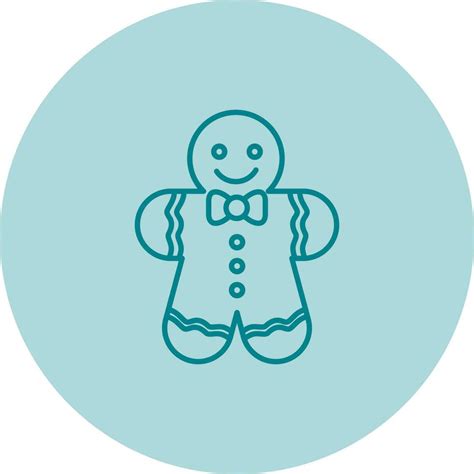 Gingerbread Vector Icon 23746413 Vector Art At Vecteezy