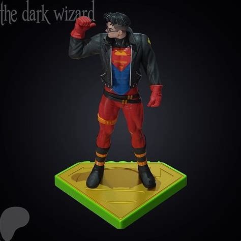Superboy 90s 3d Model 3d Printable Cgtrader