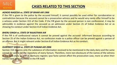 Crpc Section 154 Pptx