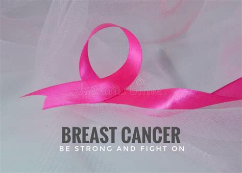 Month Breast Cancer Awareness Ribbon In October Stock Image Image Of