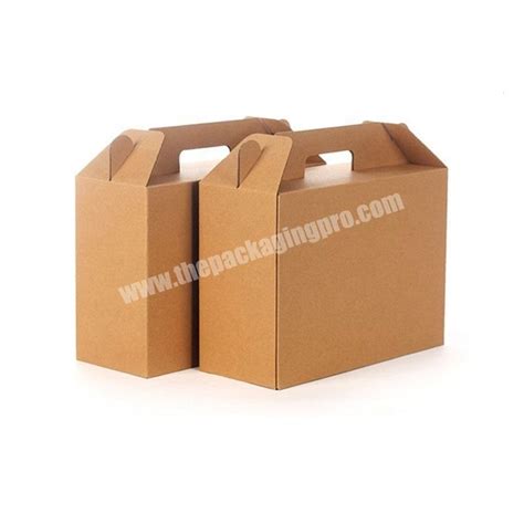 Customized Cardboard Shipping Boxes 4 6 Pack Beverages Wine Bottle