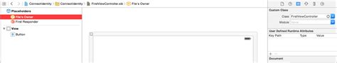 ios class won t populate in identity inspector xcode stack overflow