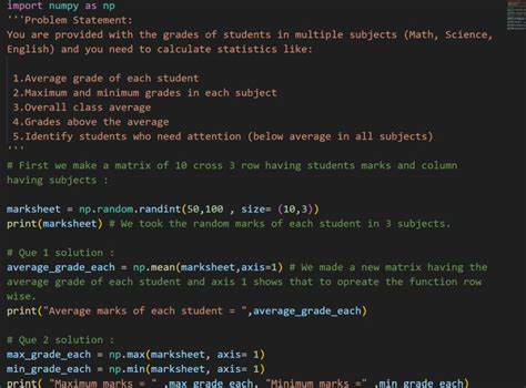 🚀 Exploring Numpy A Powerful Tool For Data Analysis 🚀 Im Excited To