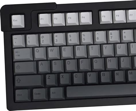 Gradient Grey Keycaps 125 Keys Pbt Dye Sub Cherry Profile Keycaps Set