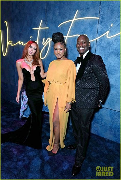 Megan Fox Attends Vanity Fair Oscars 2023 Party Mingles With Celeb