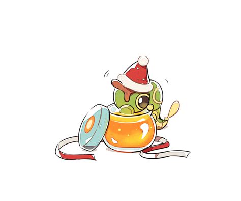 Ssalbulre Caterpie Nintendo Pokemon Bug Caterpillar Christmas Colored Skin Food Gen 1