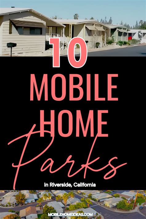 Top 10 Mobile Home Parks In Riverside California