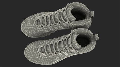 Baseball Cleats Black 3d Model 49 3ds Blend C4d Fbx Max Ma