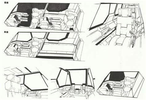 Gundam Cockpit Seat เกราะแฟนตาซี ไซไฟ กันดั้ม