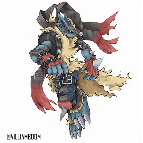 Mega Lucario Fan Art Mega Lucario By Gamefan5 On Deviantart