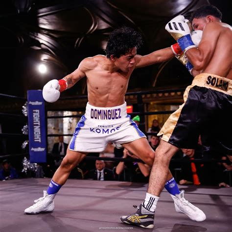 Andy Dominguez Scores Ud Win Over Marvin Solano Promotions
