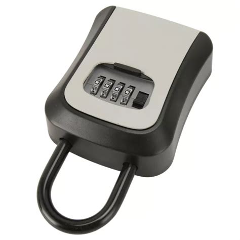 Wall Mounted Key Lock Box Resettable Code Combination Lockbox With Password Rel £1613 Picclick Uk