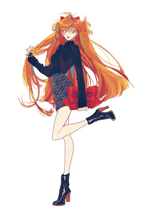 Souryuu Asuka Langley Neon Genesis Evangelion Mobile Wallpaper By