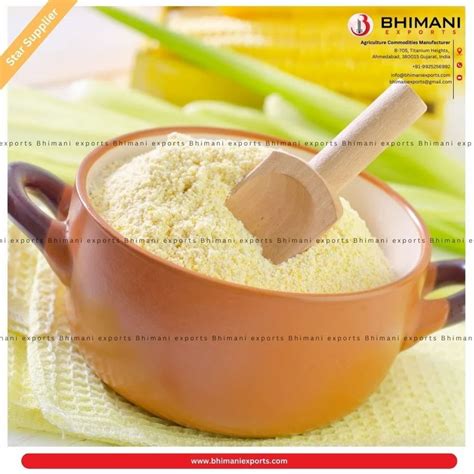 White Corn Flour Packaging Size 5 Kg 01 Gm At ₹ 30kg In Ahmedabad