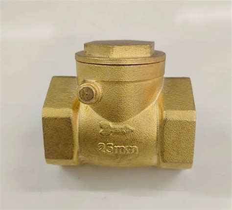 Brass Non Return Check Valve At ₹ 220piece Brass Non Return Valve In