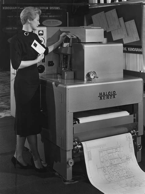 First Xerox Machine