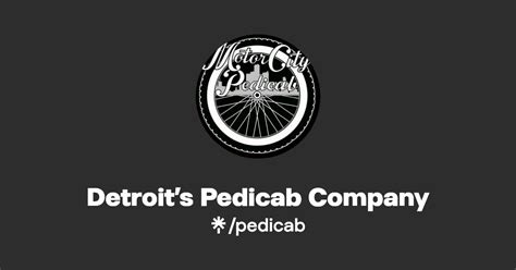 Detroits Pedicab Company Instagram Linktree