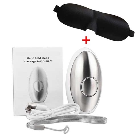Microcurrent Holding Sleep Aid Instrument With Eye Grandado