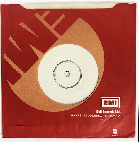 Sex Pistols Anarchy In The Uk 1976 White Label Test Pressing Nmex
