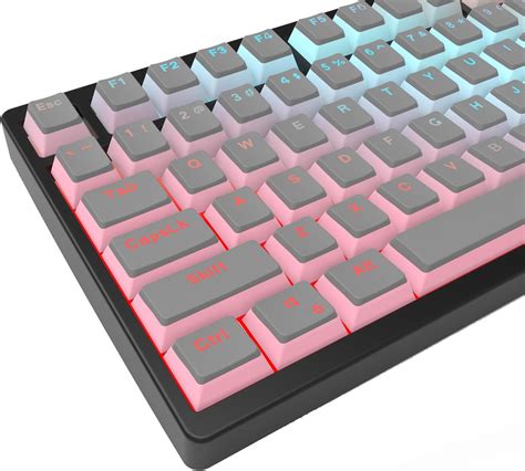 Ioaoi Pudding Keycaps Pbt Keyboard Keycaps 129 Keys Set