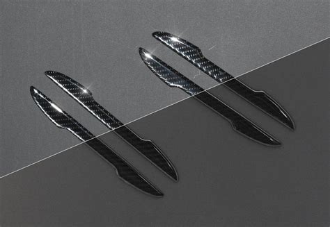 Self Adhesive Door Protector Carbon 4 Pcs Compass