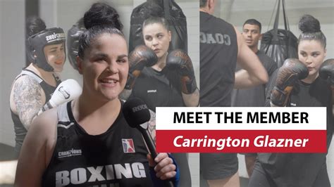 Meet The Member Carrington Glazner Youtube