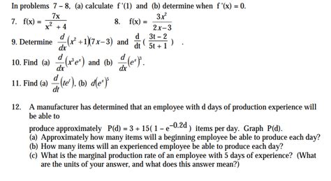 solved calculate f 1 and b determine when f x 0