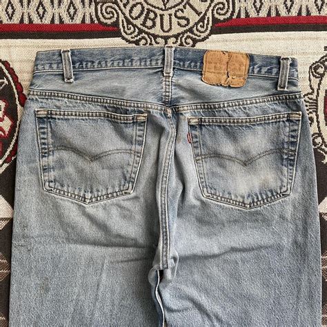 Vintage 80s Levis 501 Late 80s Made In Usa Nice Depop