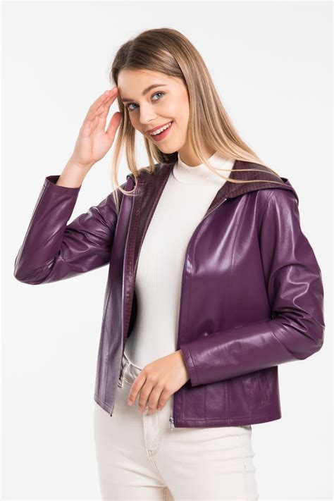 Goat Skin Women Jacket Turkish Leather