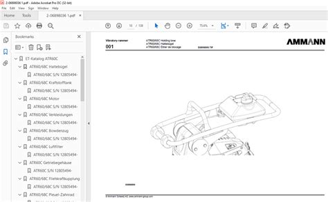 Ammann Atr 60c Honda Gx100rt Parts Manual 12805494 Pdf