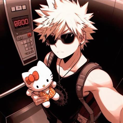 Pin By D M On Mha Bakugo Katsuki Fanart Cute Cartoon Profile Pics Cute Anime Character