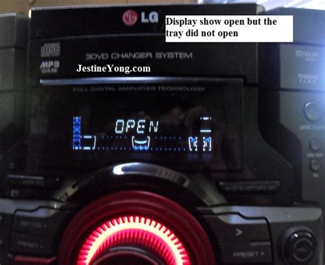 Lg Stereo System Dvd Cd Tray Not Open Repaired Electronics Repair And Technology News